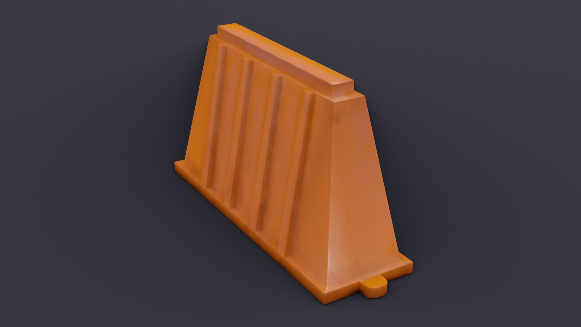 Road Block 3D Model - TurboSquid 1614443