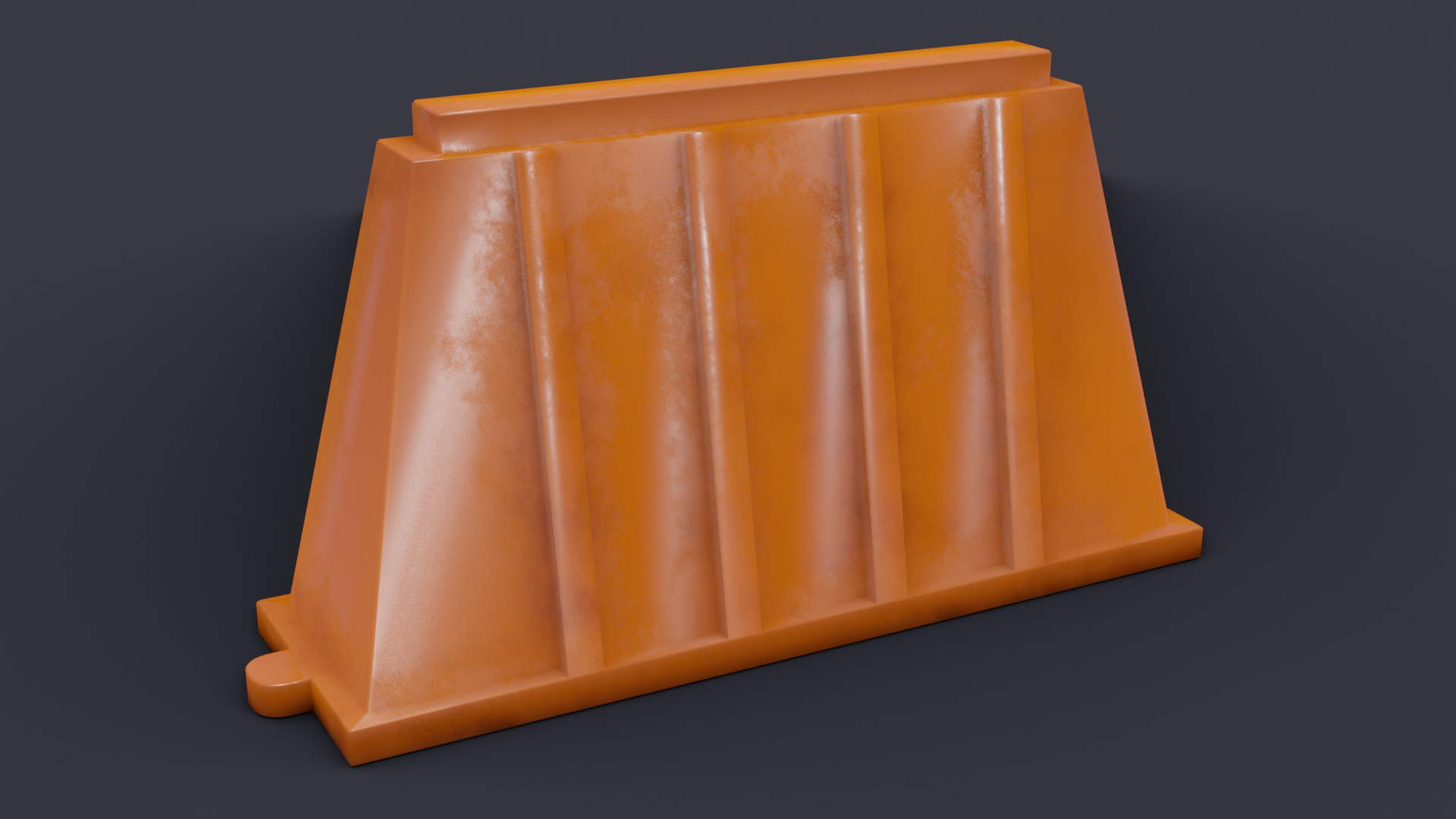 Road Block 3D Model - TurboSquid 1614443