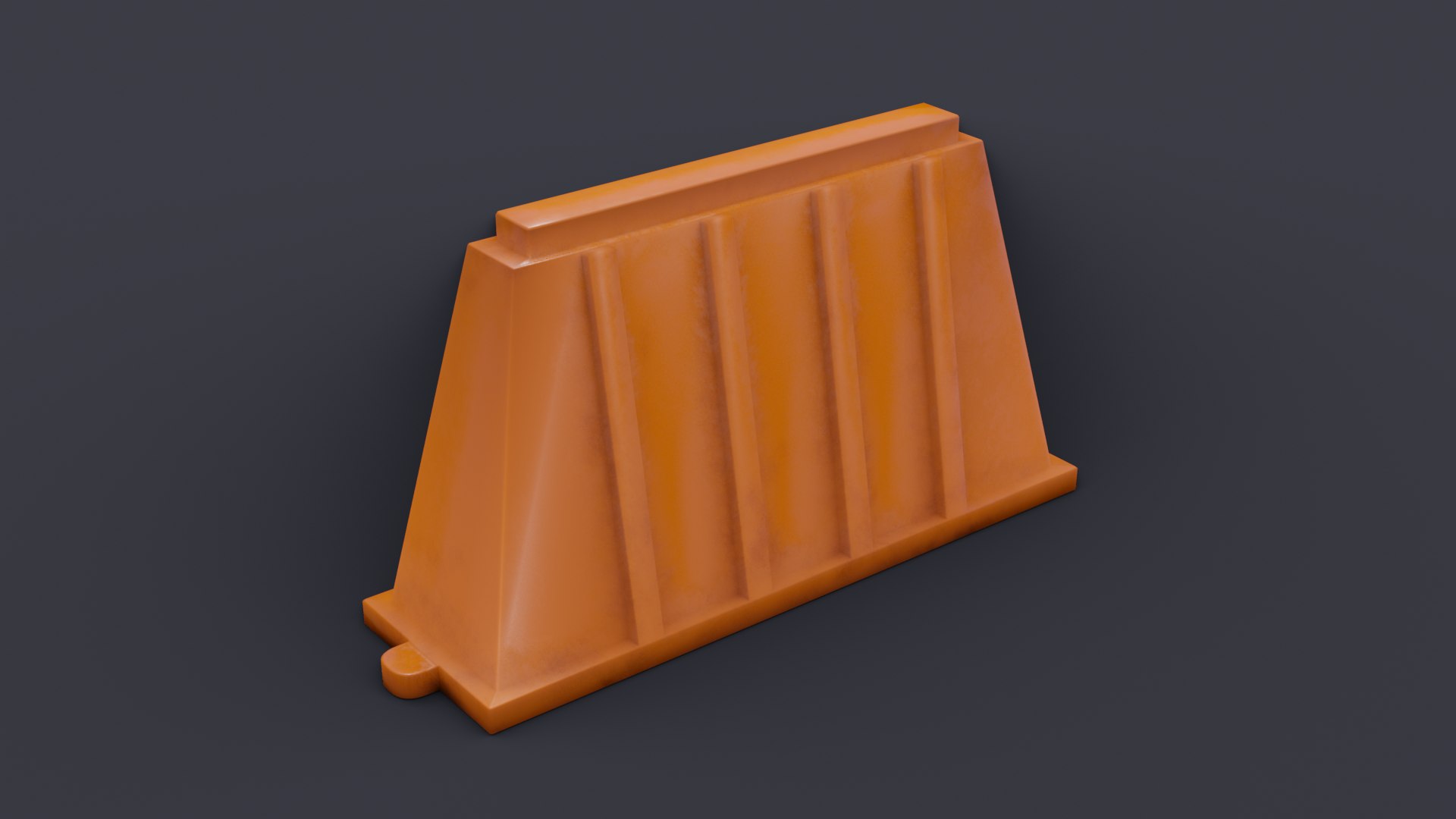 Road Block 3D Model - TurboSquid 1614443