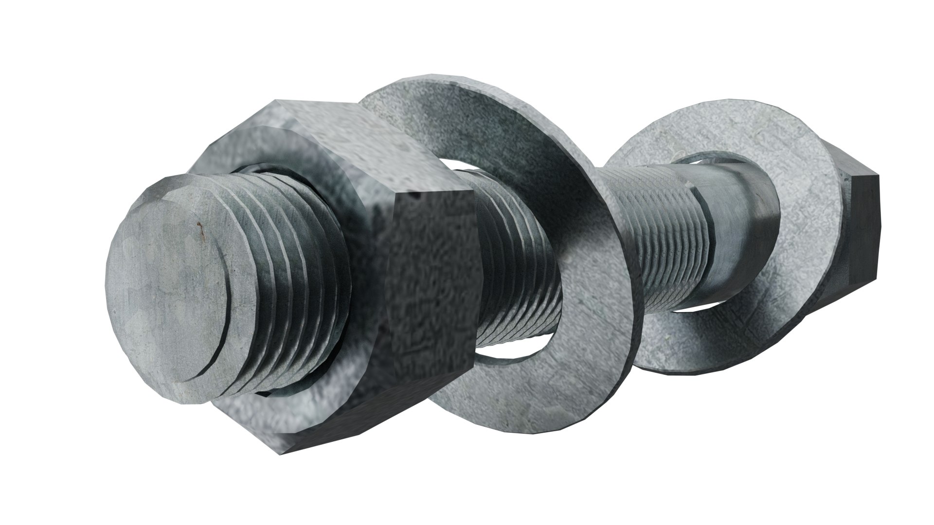 Bolt Nut 3D Model - TurboSquid 2309510