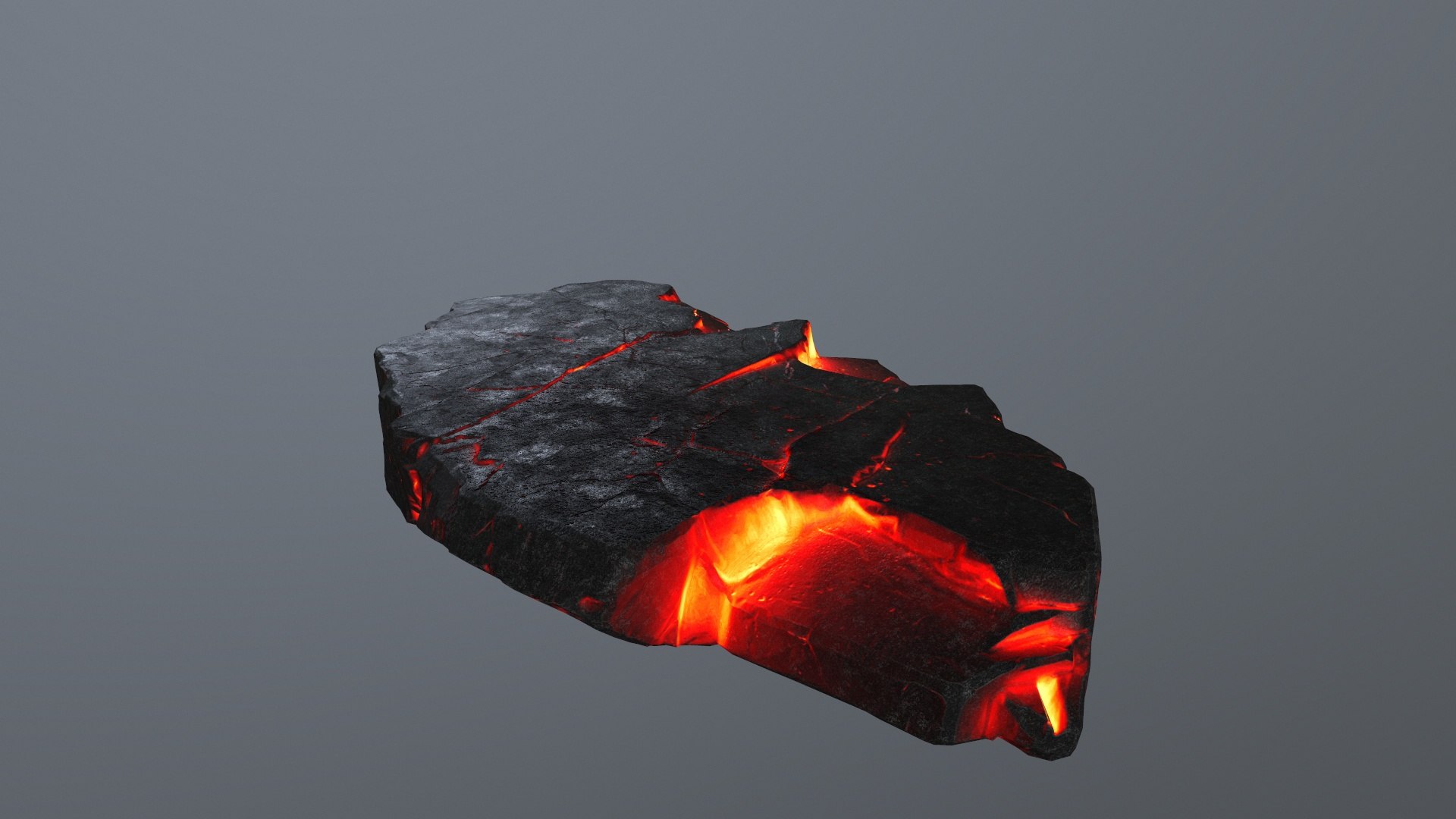 Lava Rock Set 3D model - TurboSquid 1789592