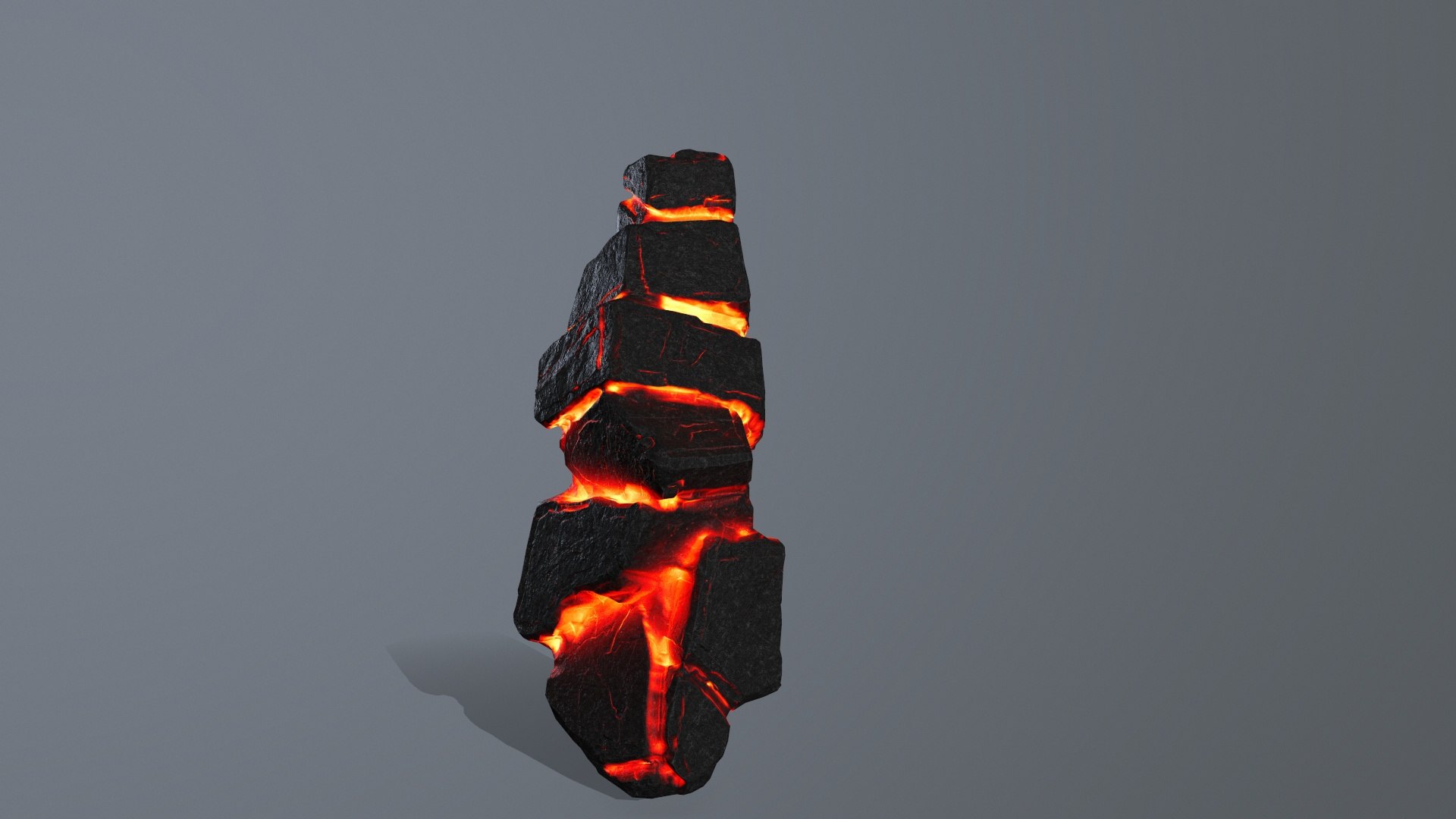 Lava Rock Set 3D model - TurboSquid 1789592