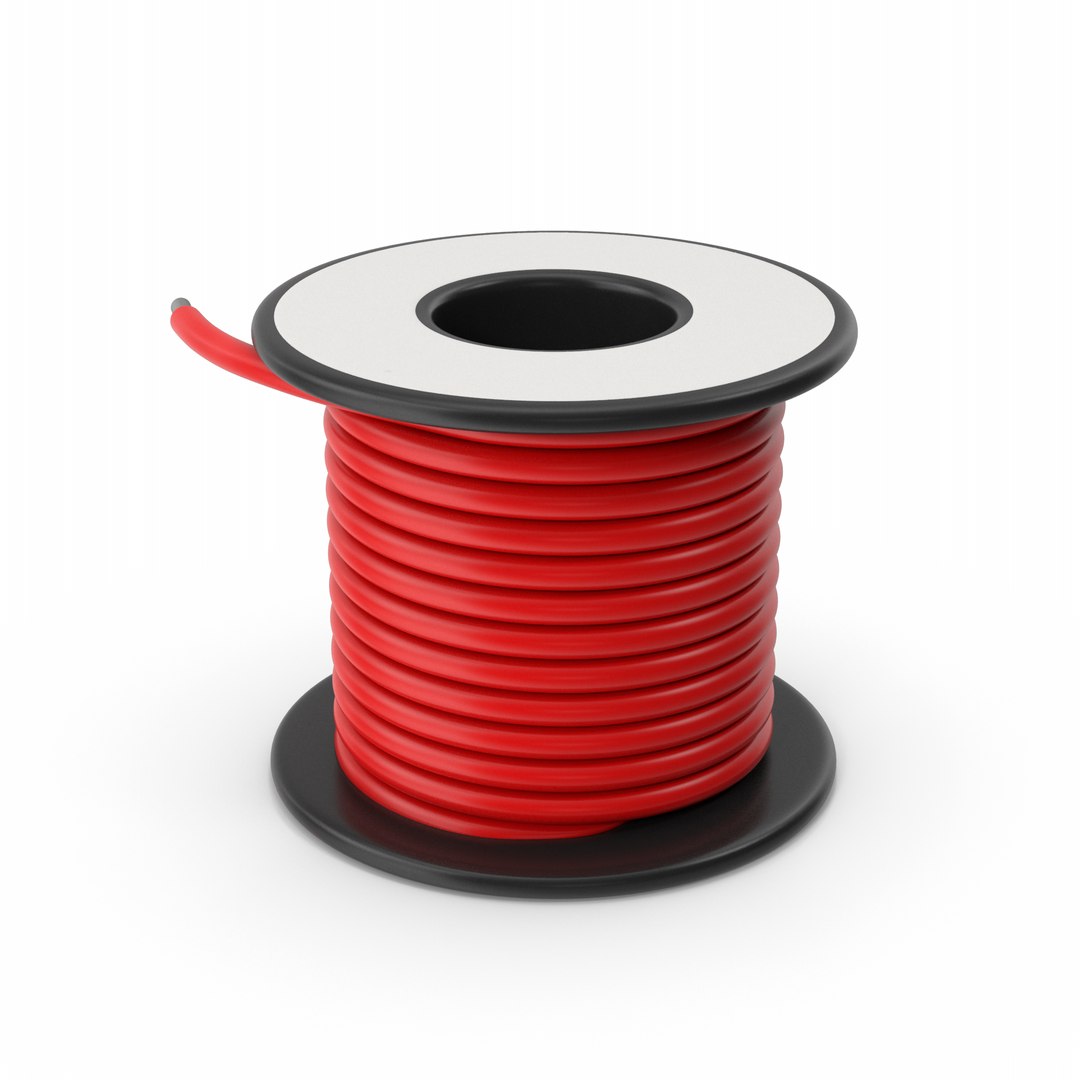 3D Wire Cable Reel - TurboSquid 2199553