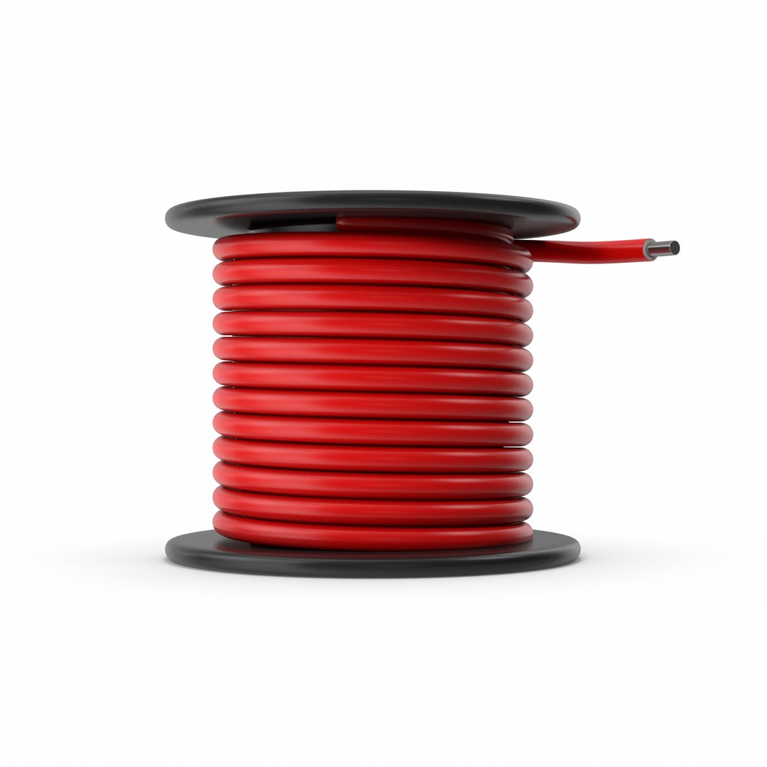 3D Wire Cable Reel - TurboSquid 2199553