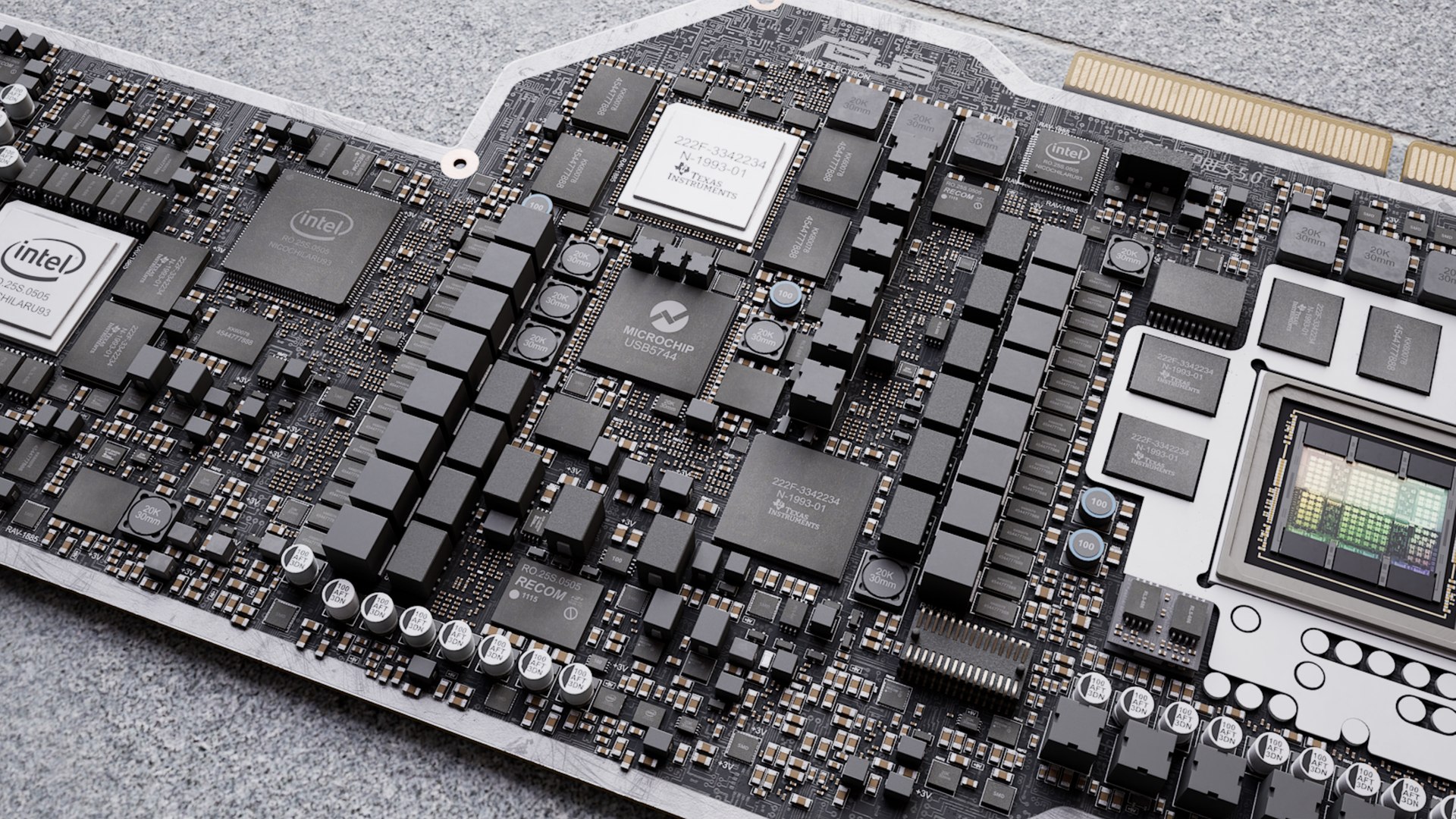 3D Electronic Board Model - TurboSquid 2198997