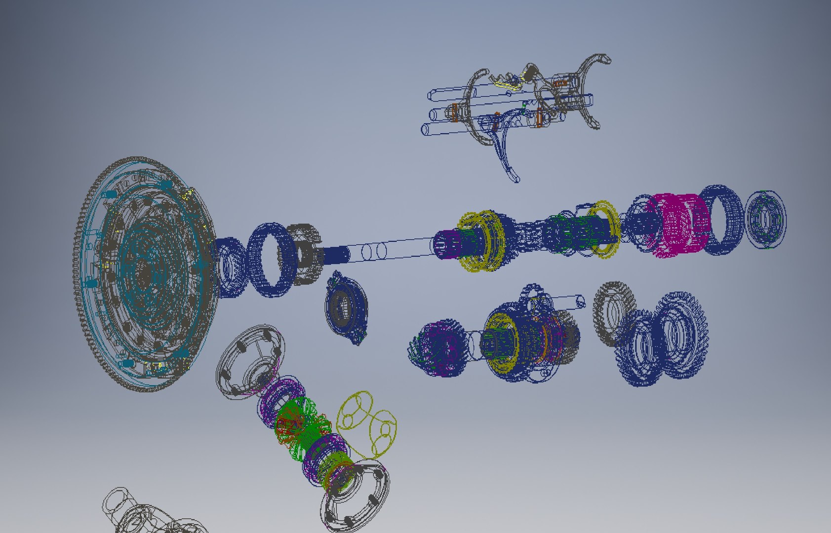 Car Manual Transmission 3d Model 3D Model - TurboSquid 2002945