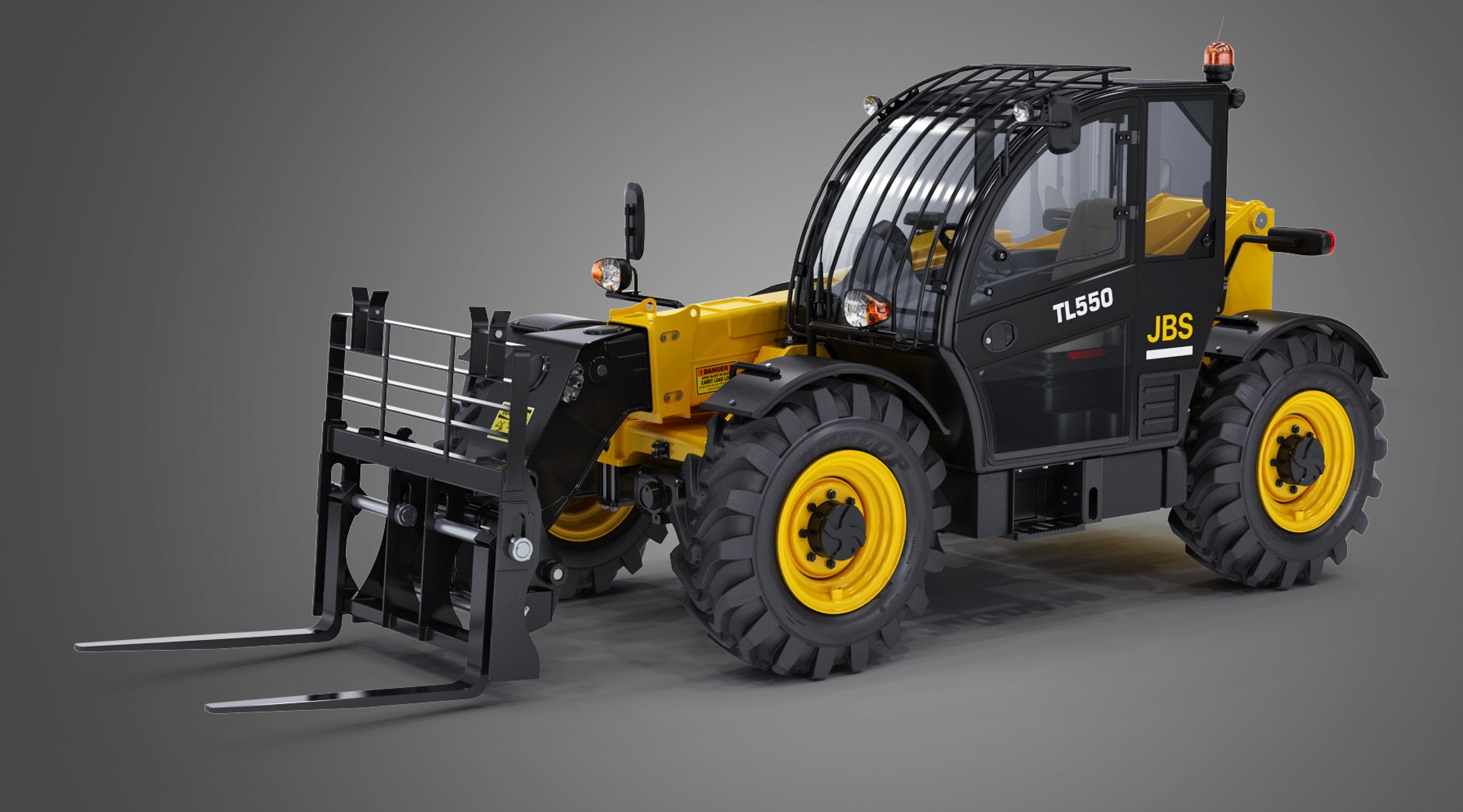 3D Telehandler Generic 2018 - TurboSquid 1312160