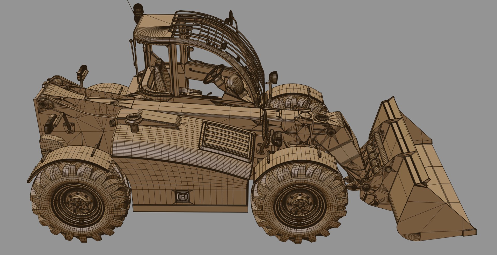 3D Telehandler Generic 2018 - TurboSquid 1312160