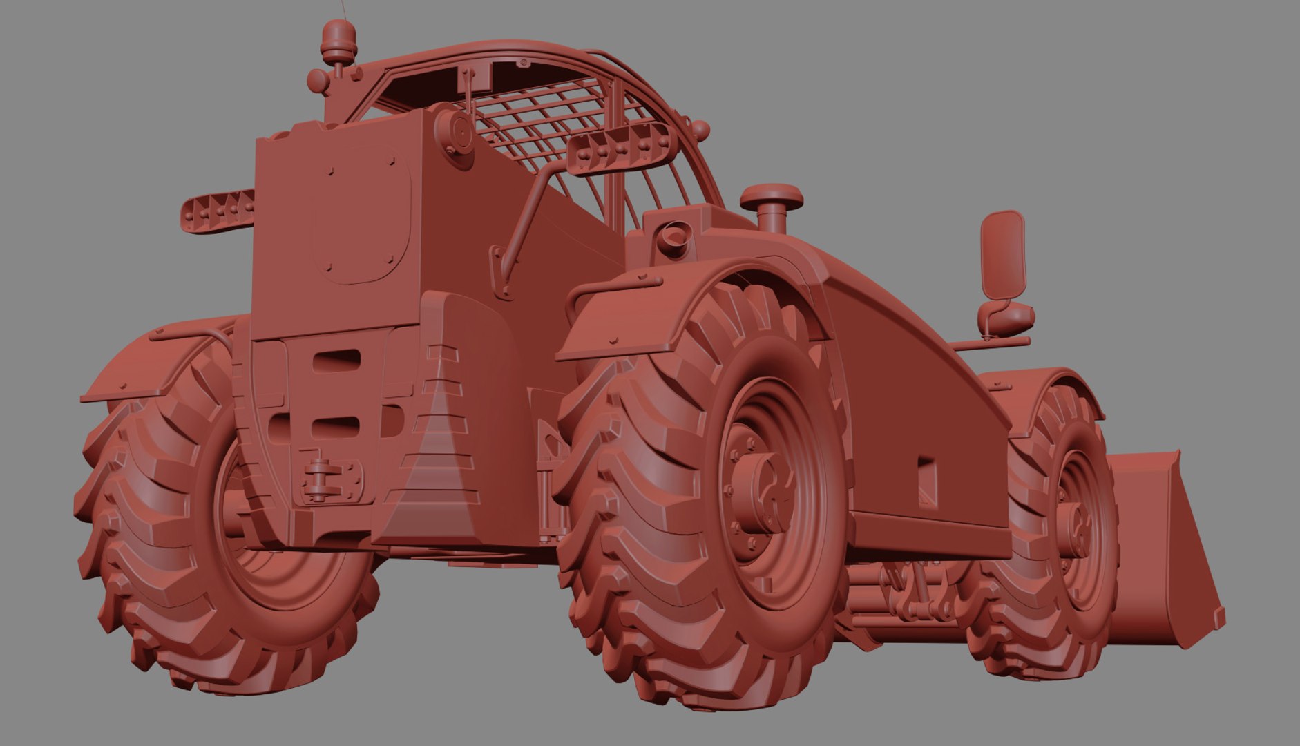 3D Telehandler Generic 2018 - TurboSquid 1312160