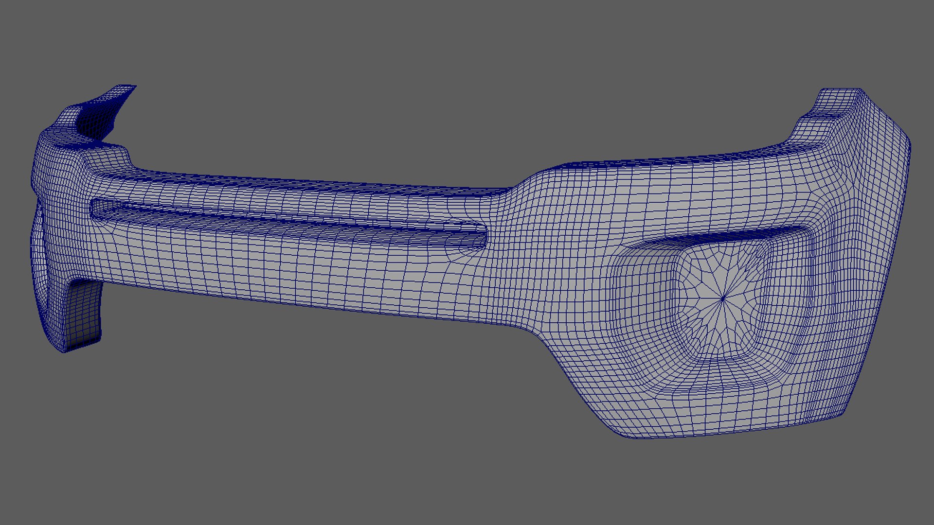 3D Front Bumper Range Rover Evoque - TurboSquid 2008755