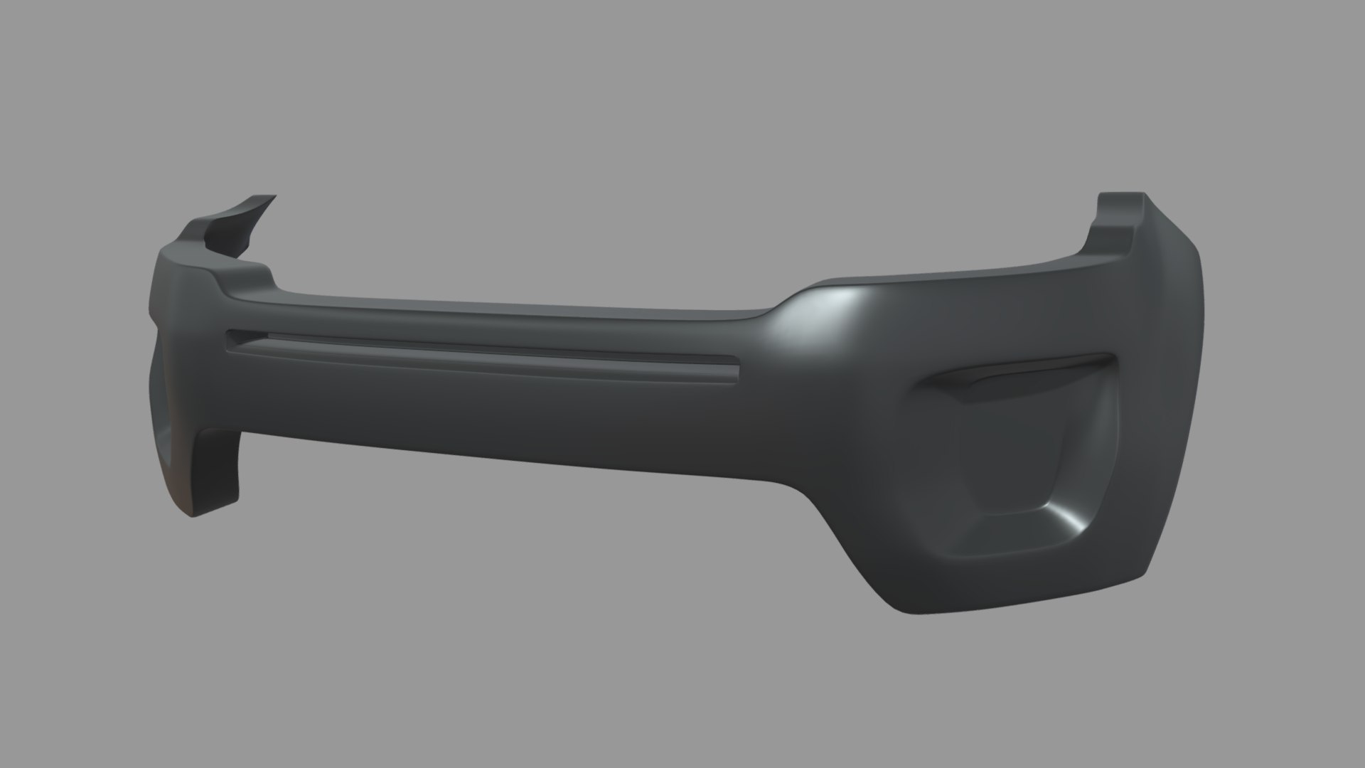 3D Front Bumper Range Rover Evoque - TurboSquid 2008755