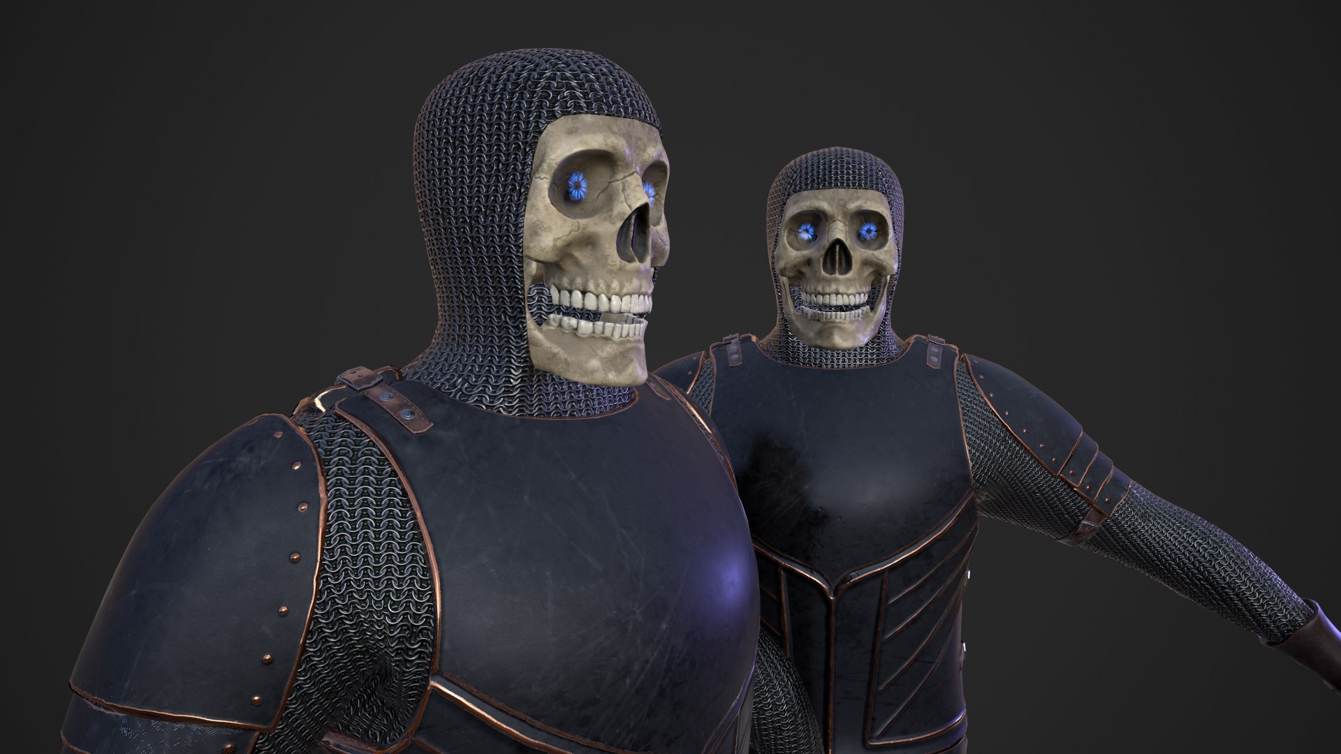 Skeleton Knight Fantasy 3D Model - TurboSquid 1536002