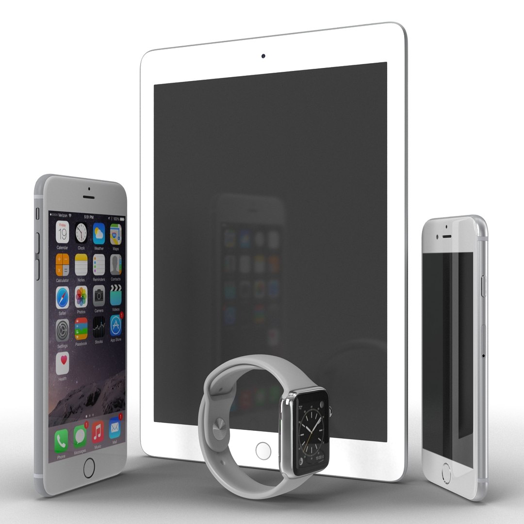 3d apple electronics iphone 6