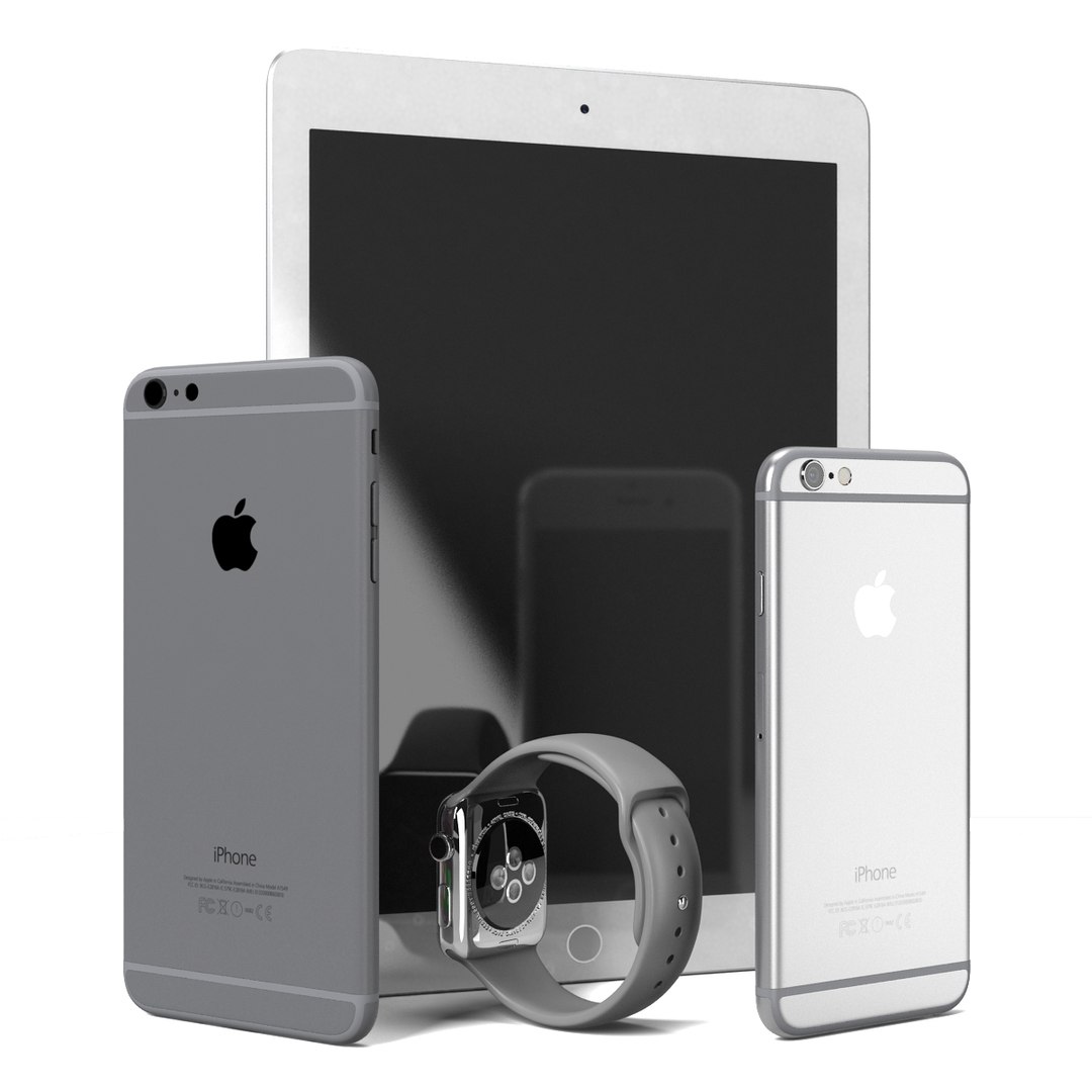 3d apple electronics iphone 6
