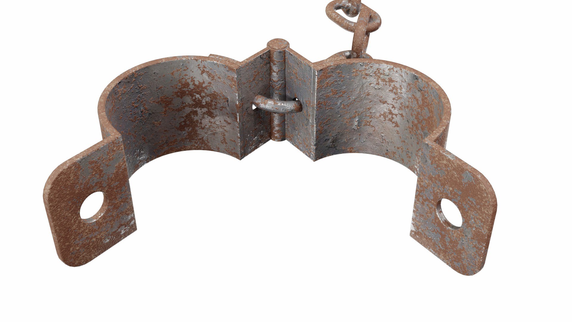 Old Rusty Shackles 3D Model - TurboSquid 2070237