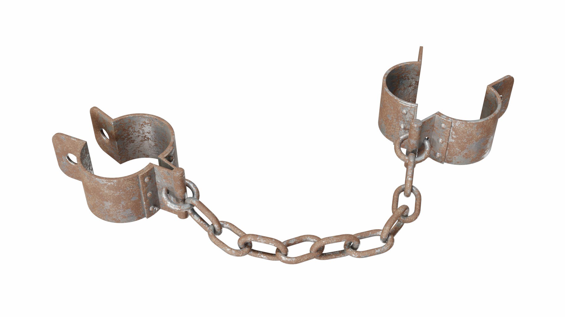 Old Rusty Shackles 3D Model - TurboSquid 2070237