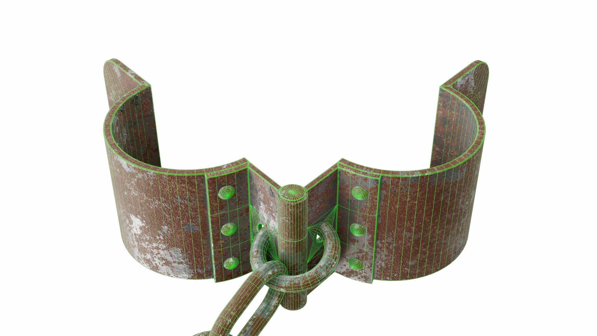 Old Rusty Shackles 3D Model - TurboSquid 2070237