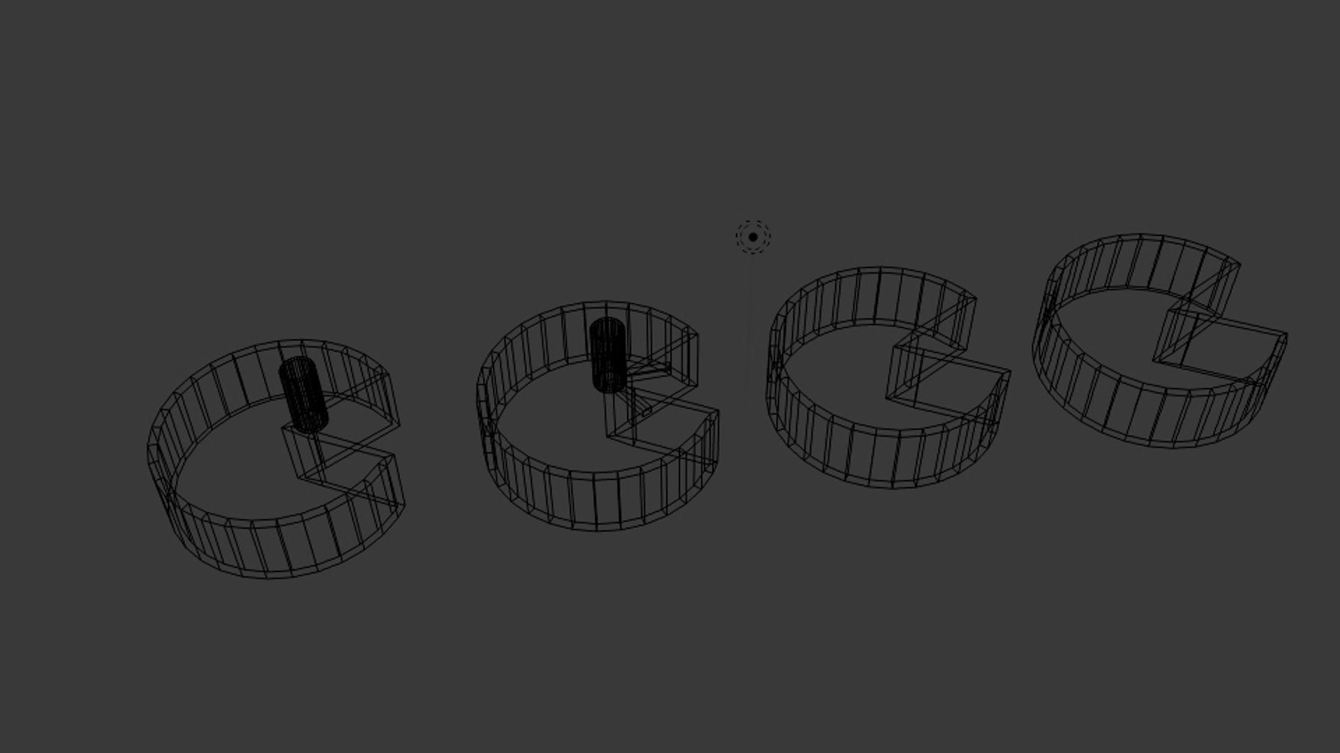 3D Pacman Cookie Mold Cutter - TurboSquid 1288734