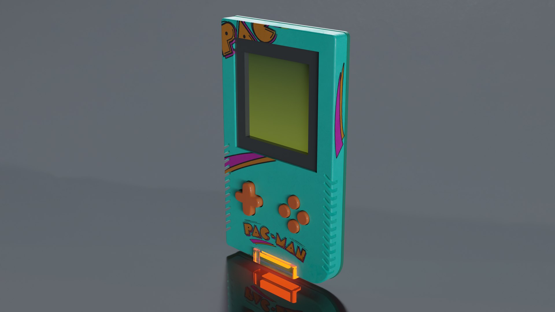 Gameboy PacMan Edition Model - TurboSquid 2296674