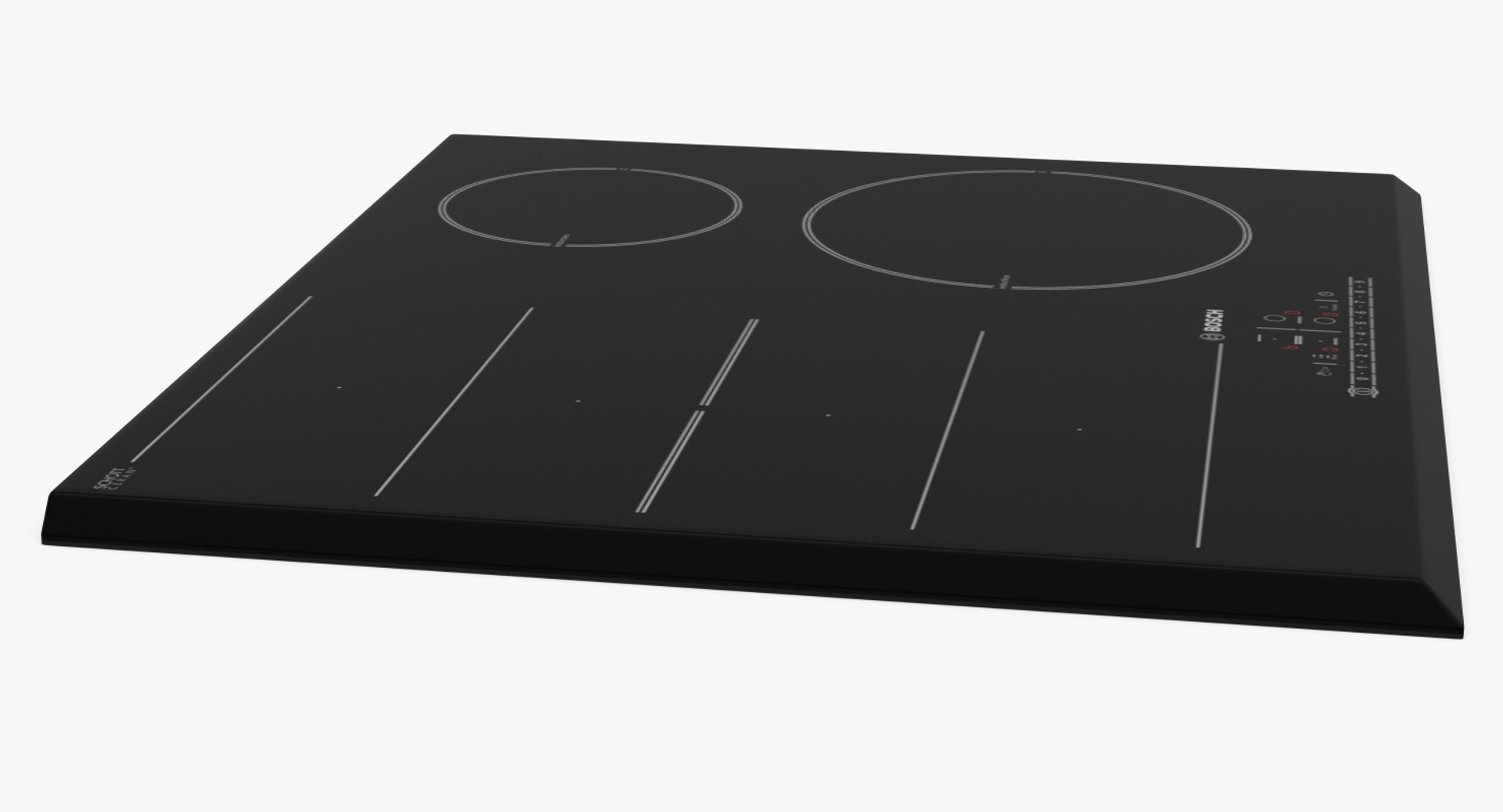 Induction hobs bosch 3D model - TurboSquid 1395216