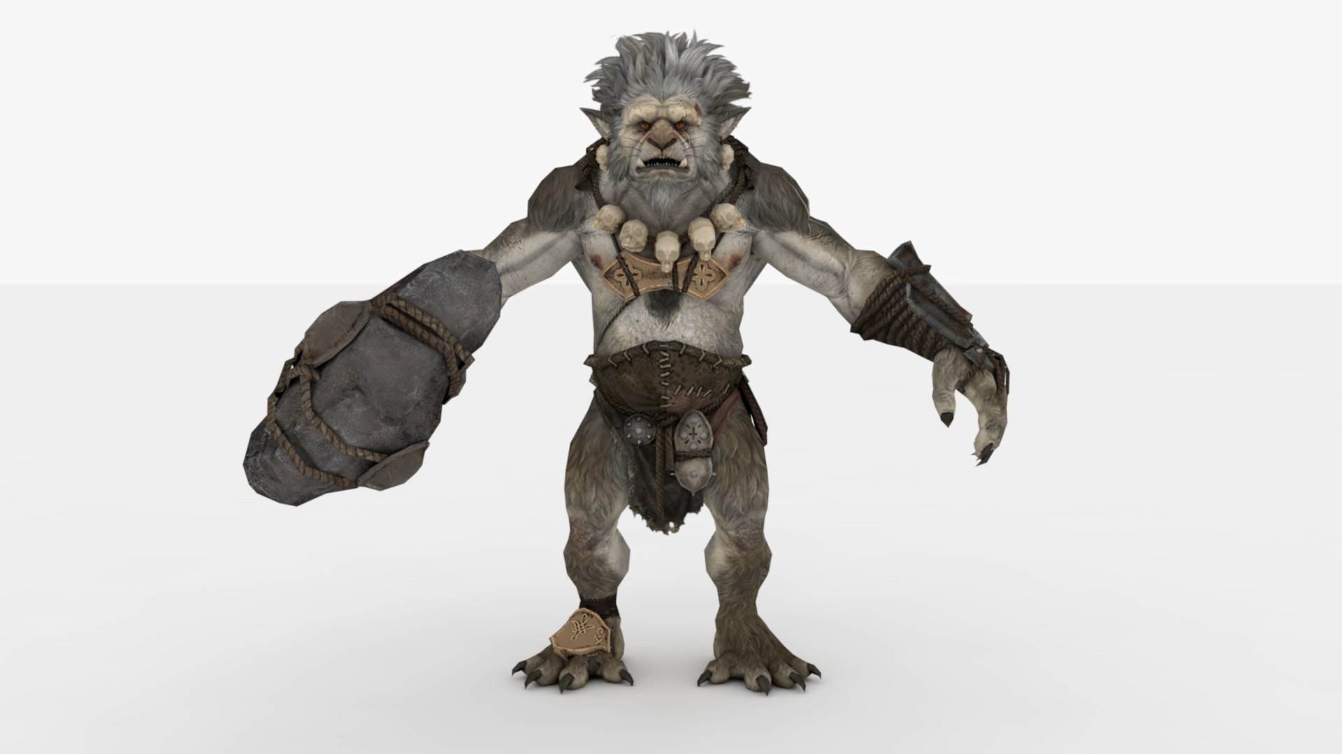4in1 Giant Monster 3D - TurboSquid 2345218