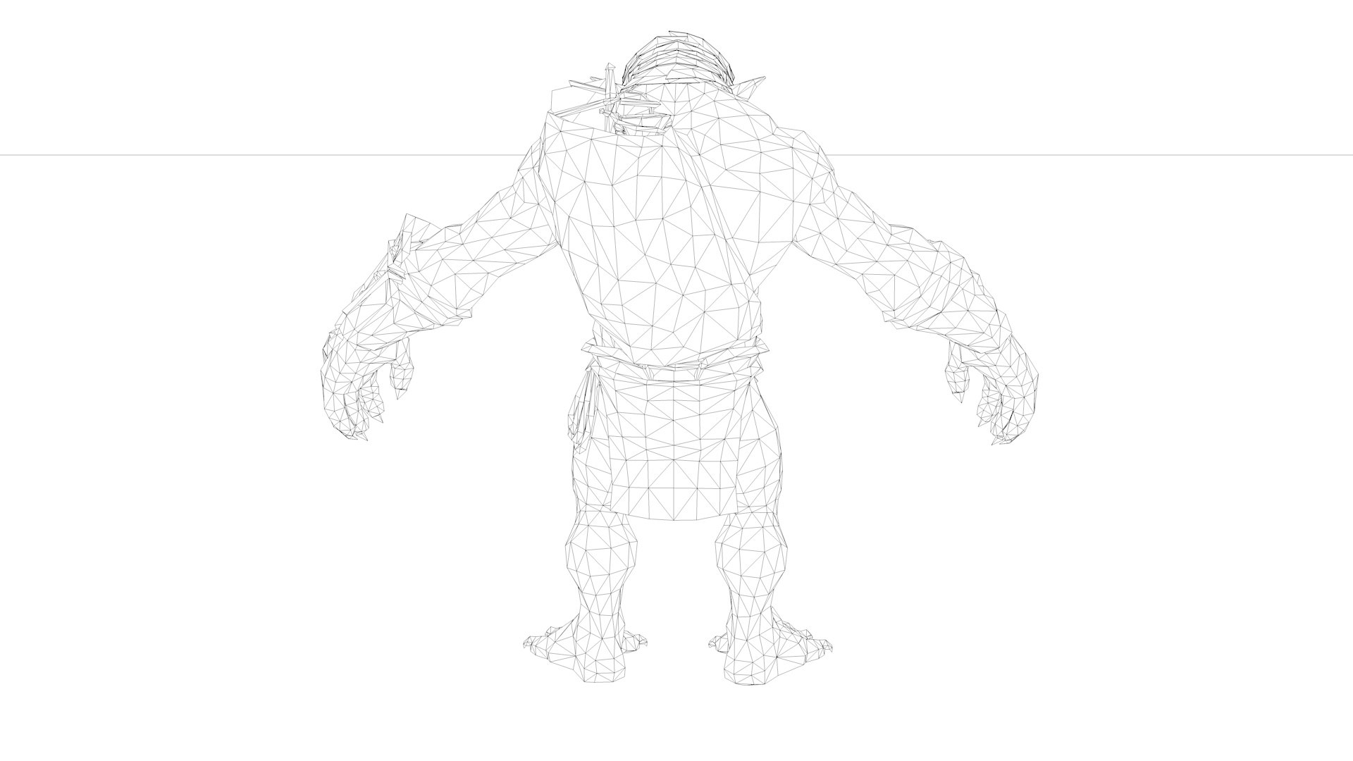 4in1 Giant Monster 3D - TurboSquid 2345218