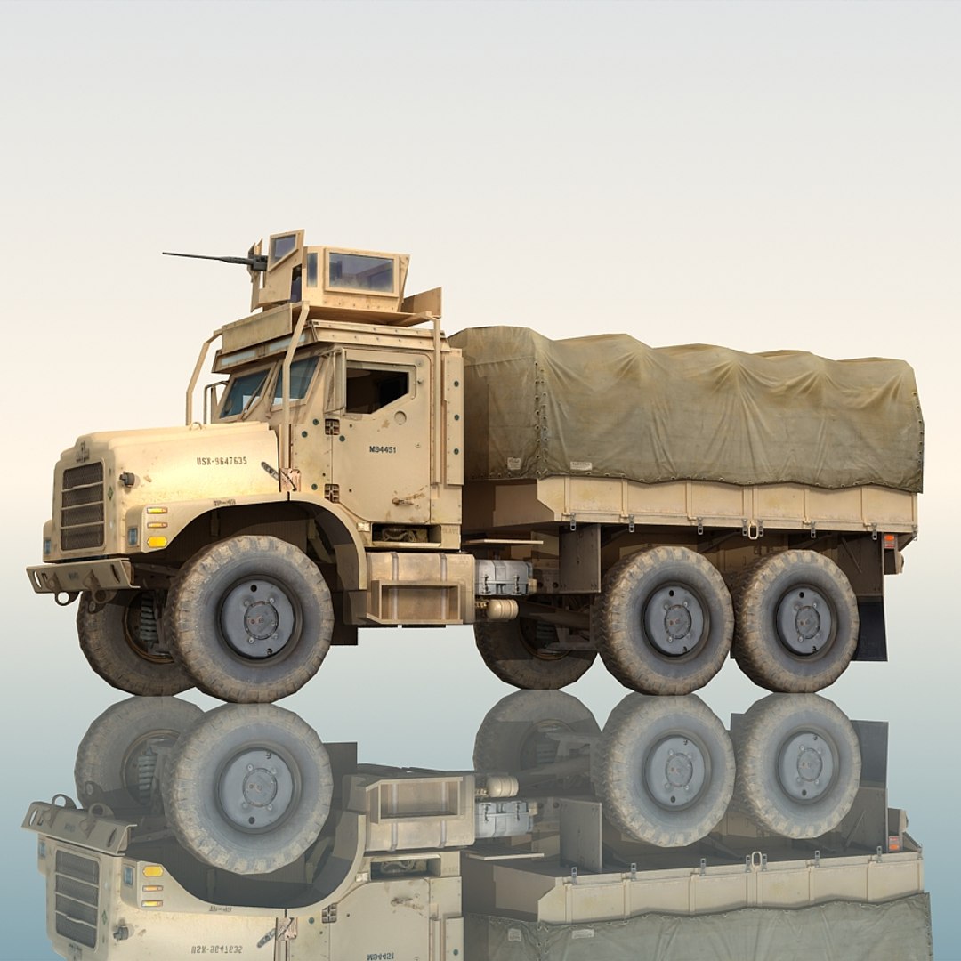 Max Oshkosh Mtvr Military Truck