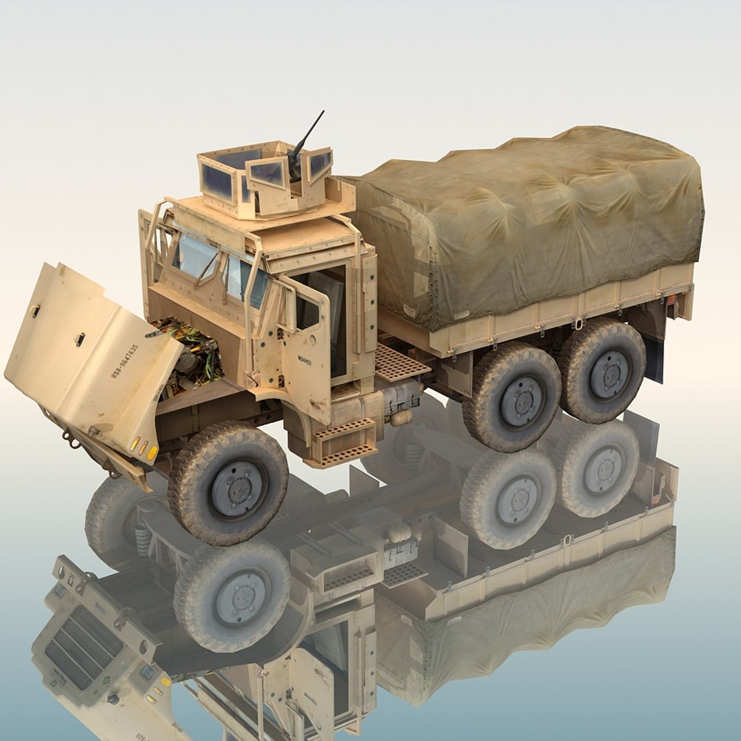 Max Oshkosh Mtvr Military Truck