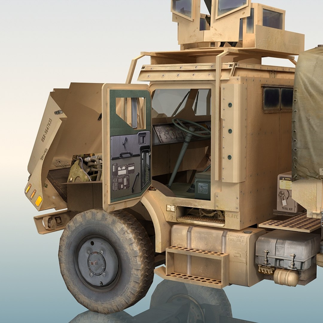 Max Oshkosh Mtvr Military Truck