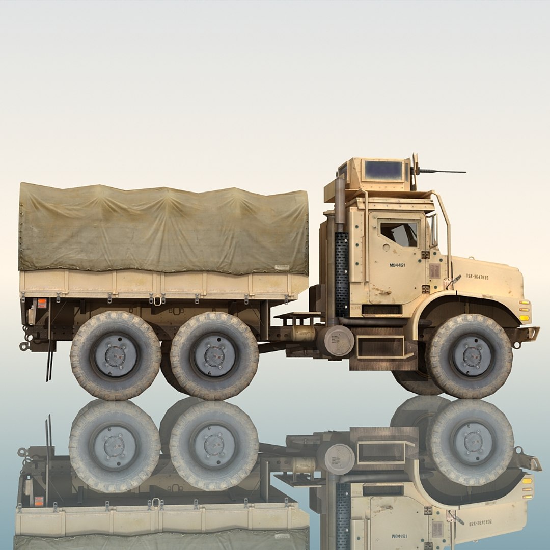 Max Oshkosh Mtvr Military Truck