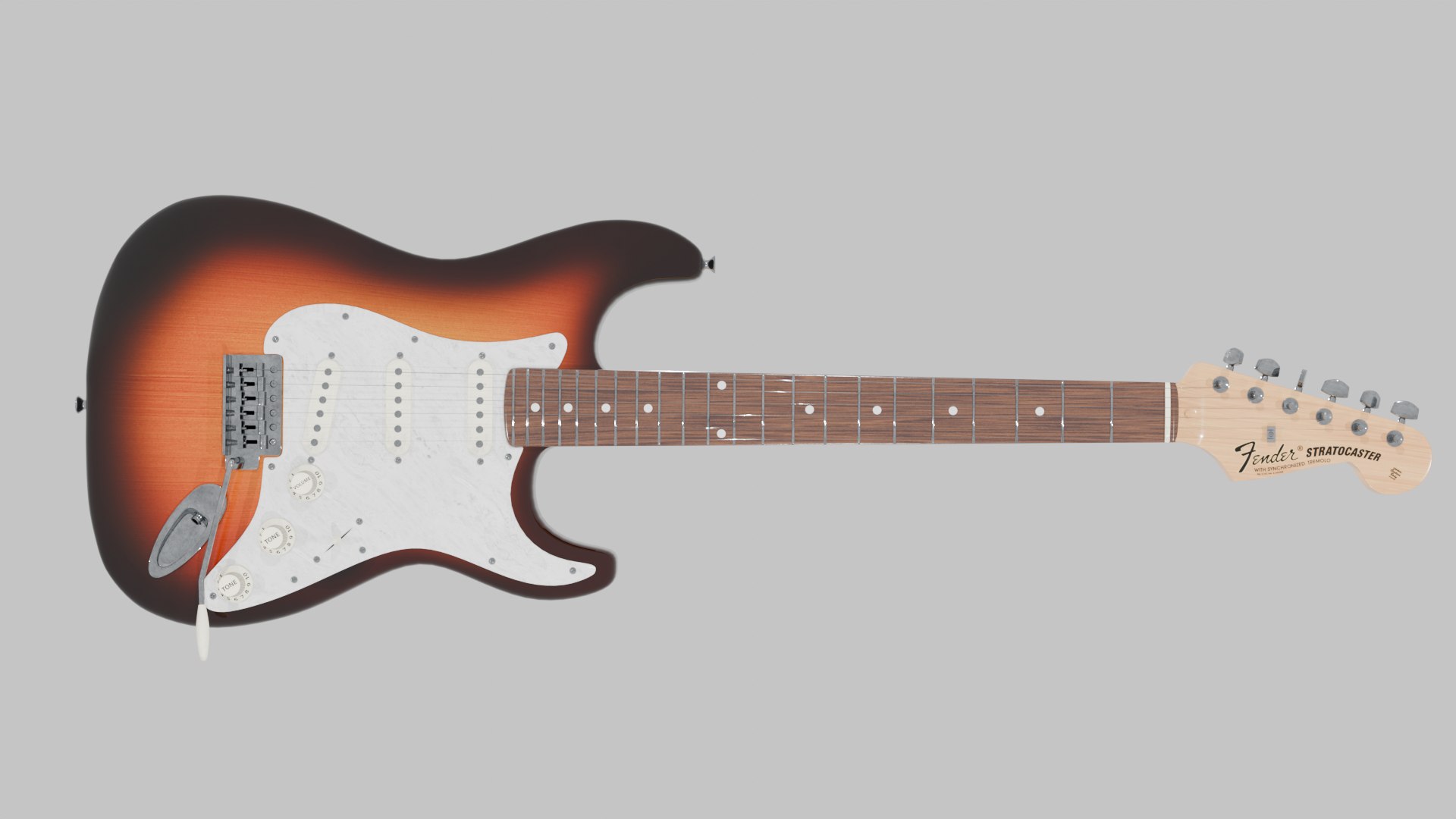 Stratocaster 3D - TurboSquid 2157084