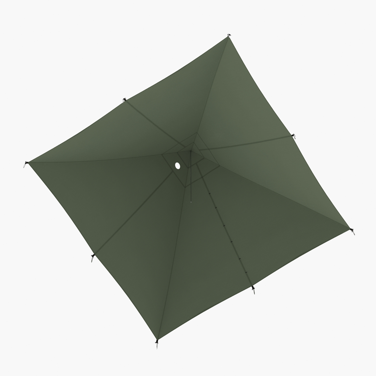 3d model floorless camping light tent