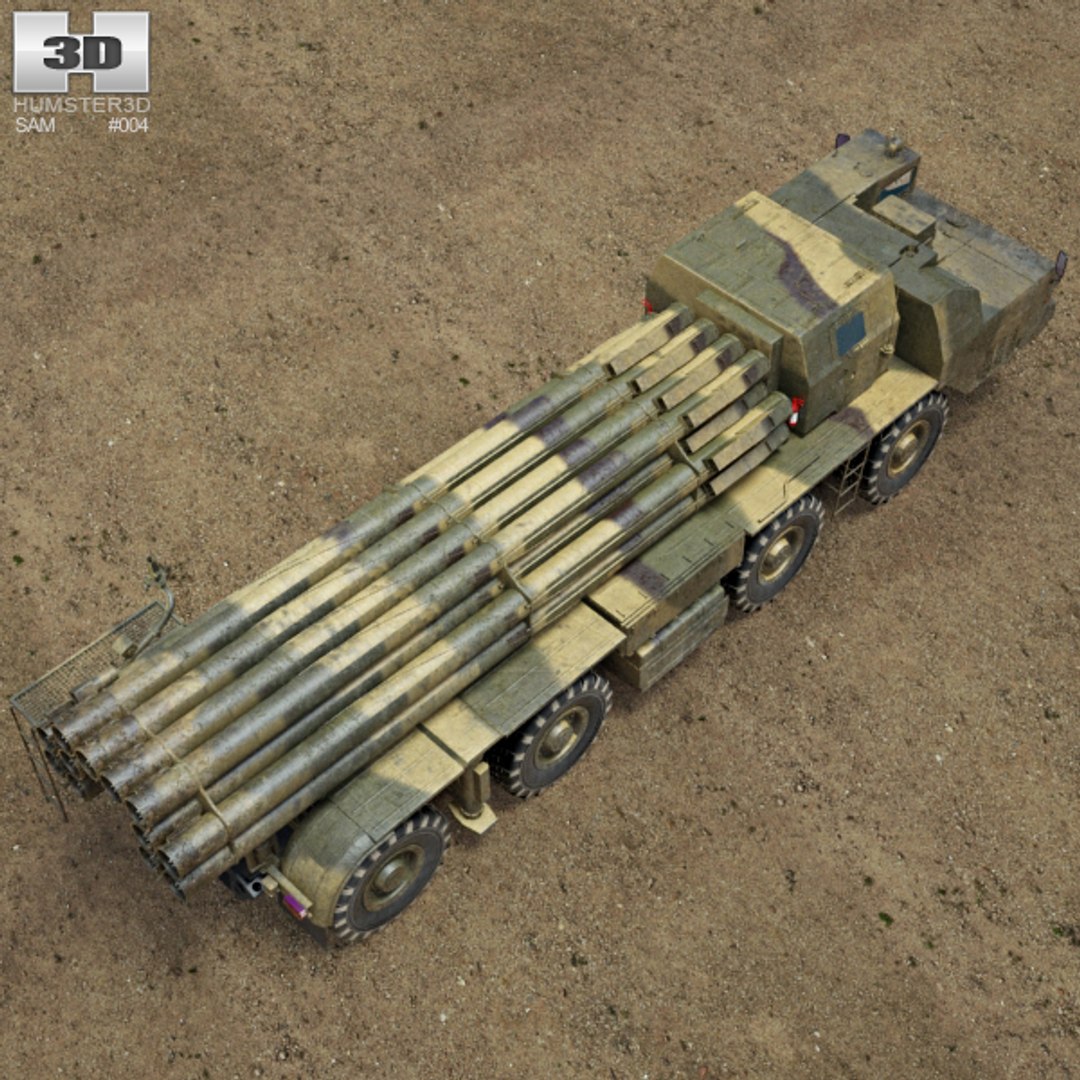 Bm-30 Smerch 3D Model - TurboSquid 1233812