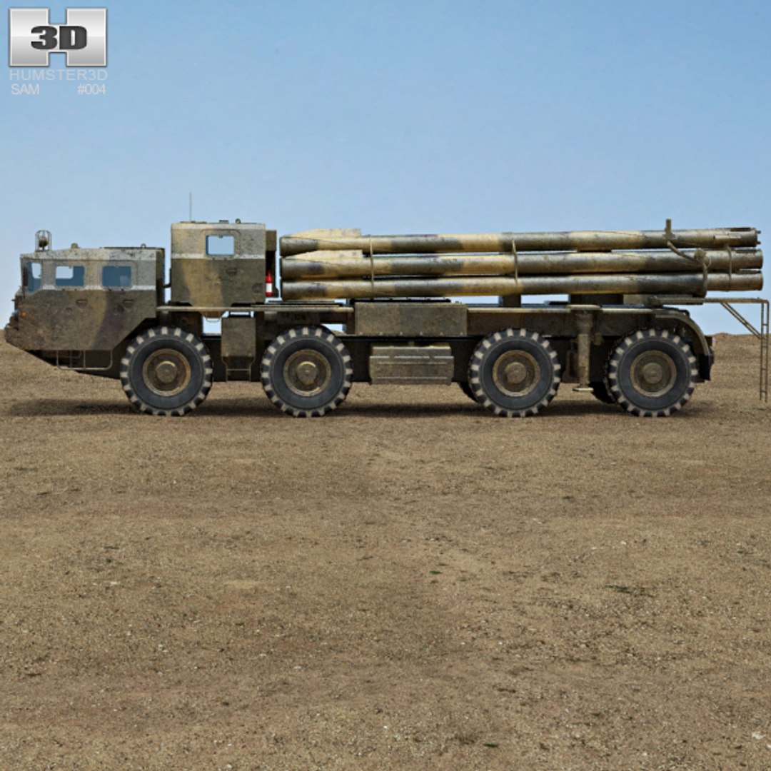 Bm-30 Smerch 3D Model - TurboSquid 1233812