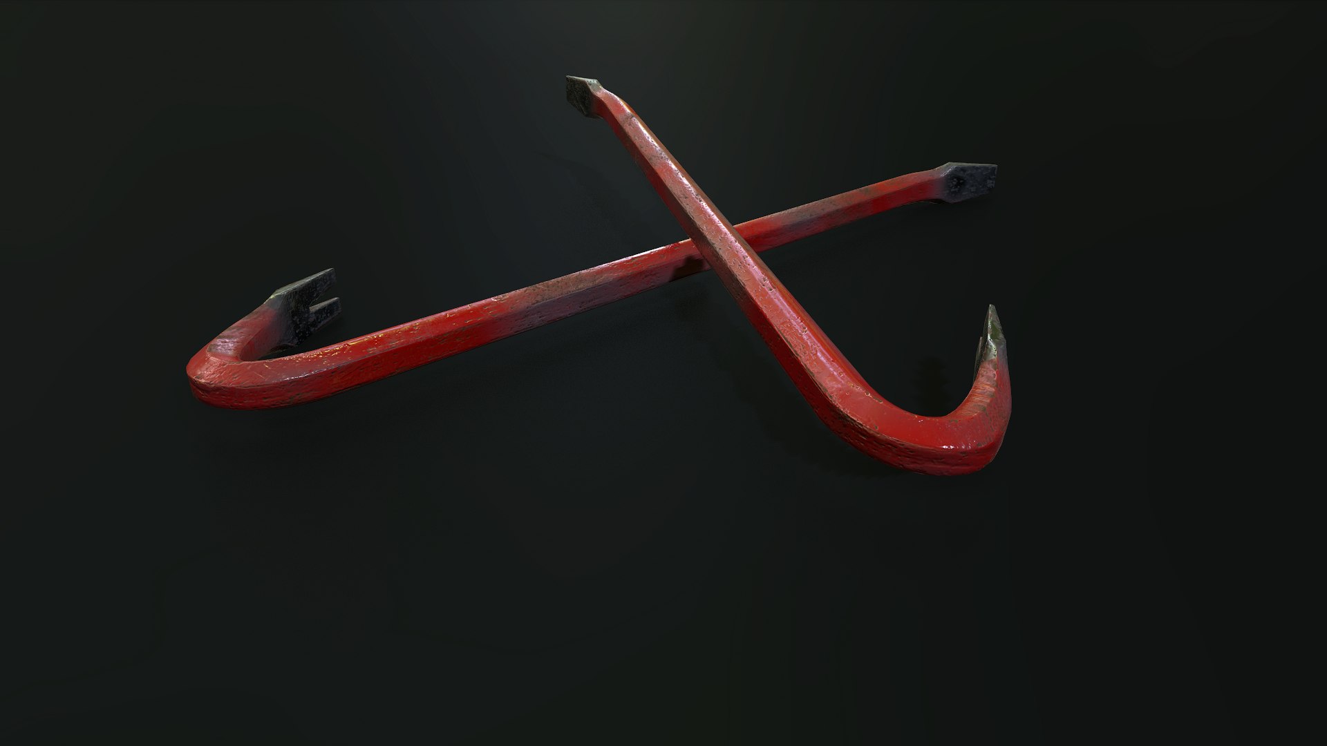 Crowbar 3D Model - TurboSquid 2379810