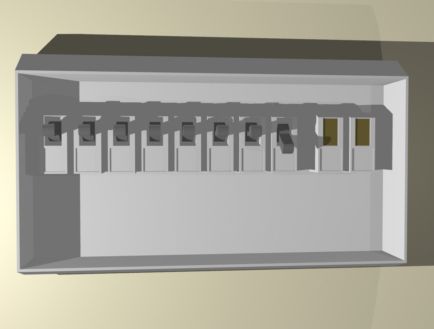 Fuse Box 3d Model