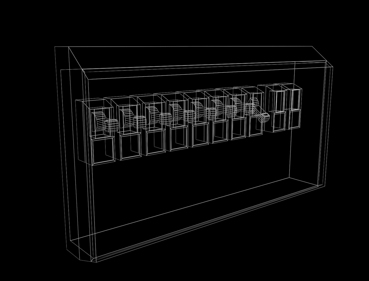 Fuse Box 3d Model