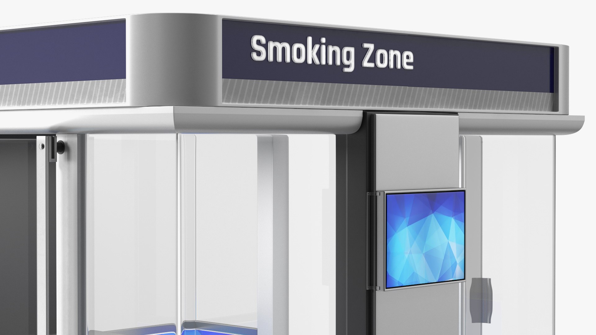 Airport Smoking Zone 3D Model - TurboSquid 1929630