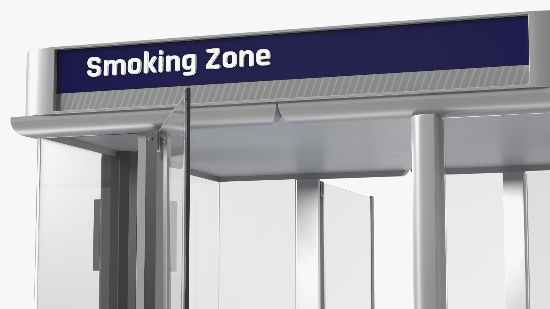 Airport Smoking Zone 3D Model - TurboSquid 1929630