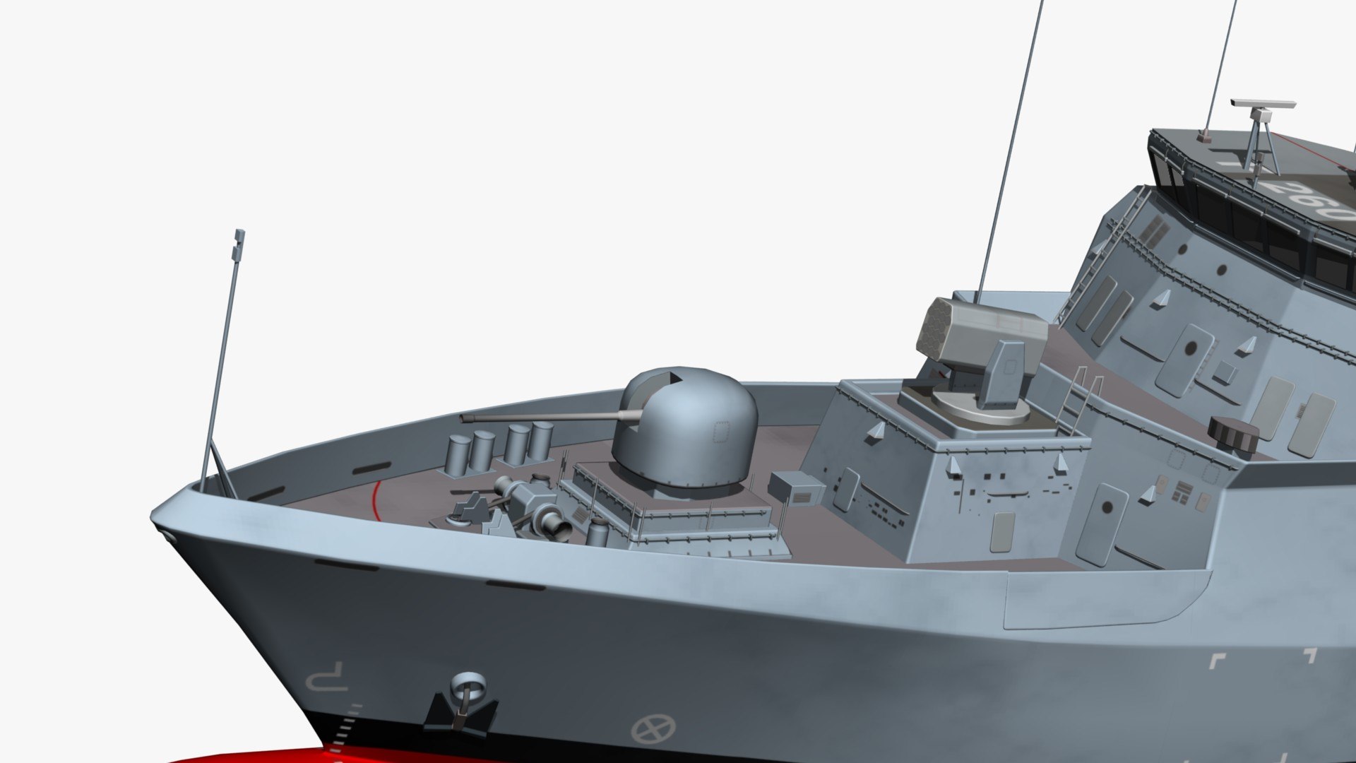 K130 Corvette Ships 3D - TurboSquid 1412892