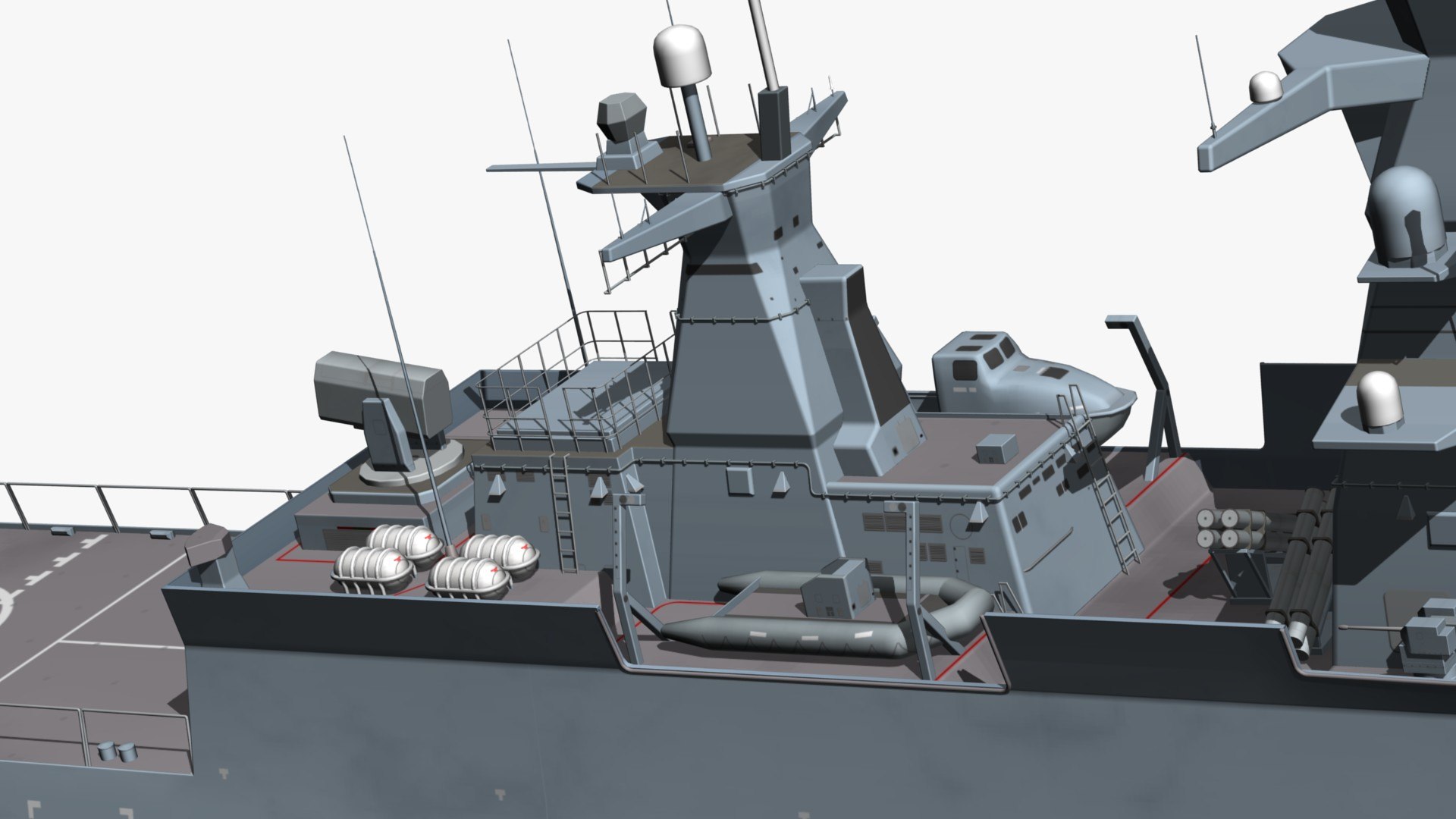 K130 Corvette Ships 3D - TurboSquid 1412892