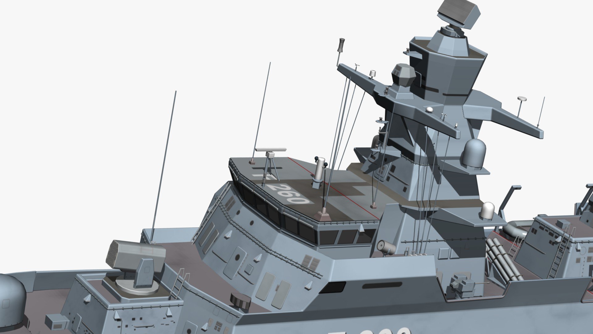K130 Corvette Ships 3D - TurboSquid 1412892