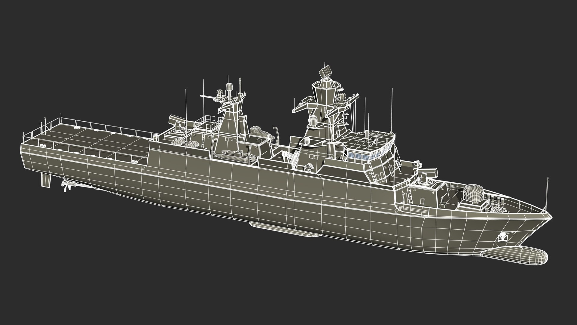 K130 Corvette Ships 3D - TurboSquid 1412892