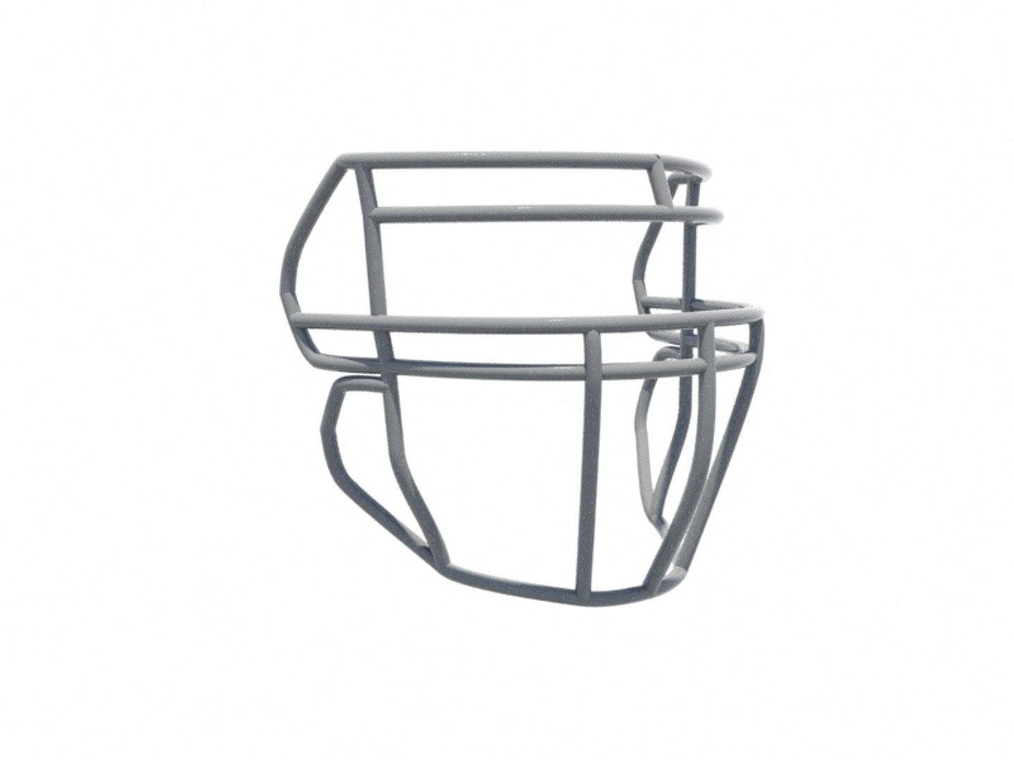 Facemask Football 3D Model - TurboSquid 1327571