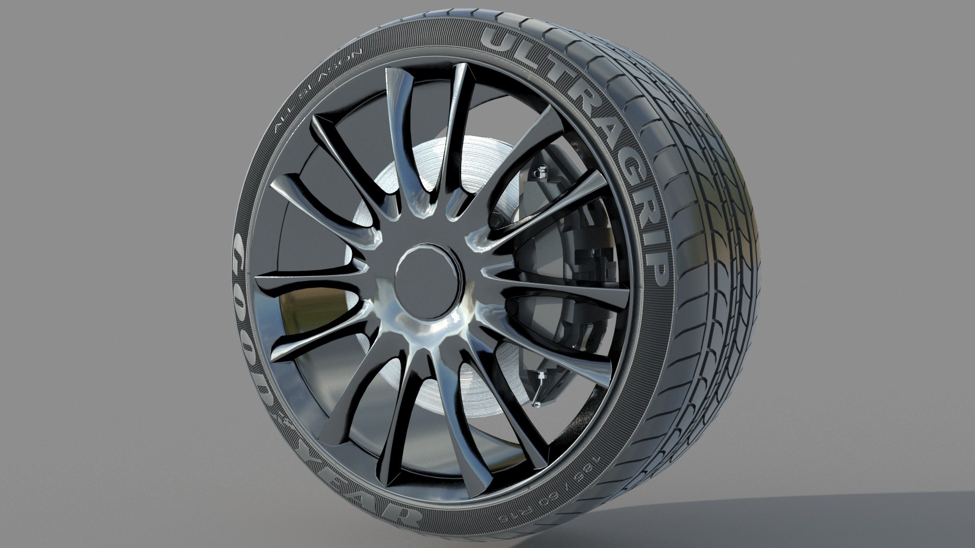 Wheel Rim Tire 15 3D - TurboSquid 2340661