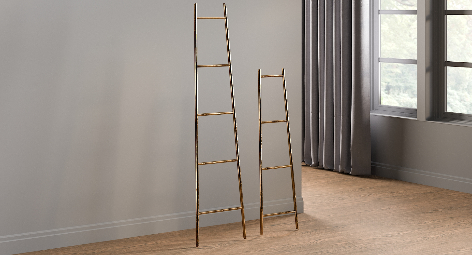 Realistic laurel ladder 3D model - TurboSquid 1459409