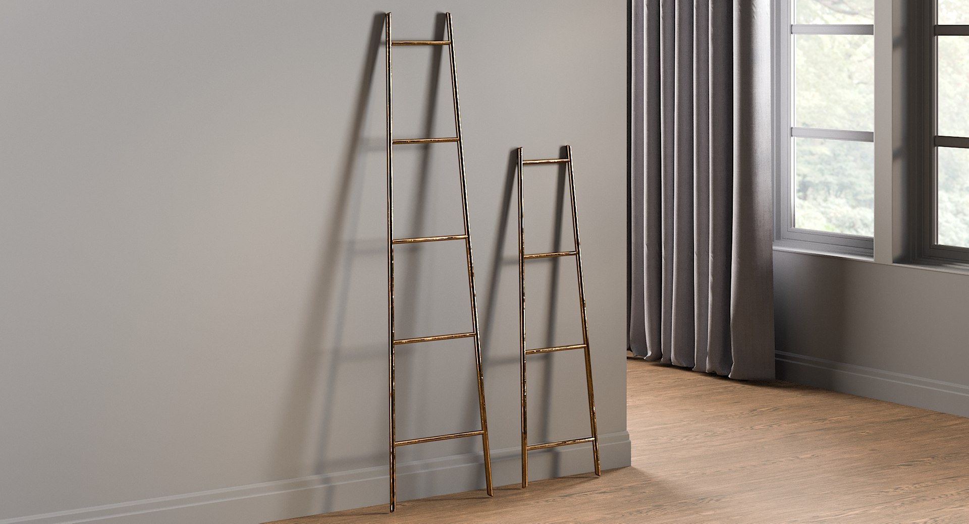 Realistic laurel ladder 3D model - TurboSquid 1459409