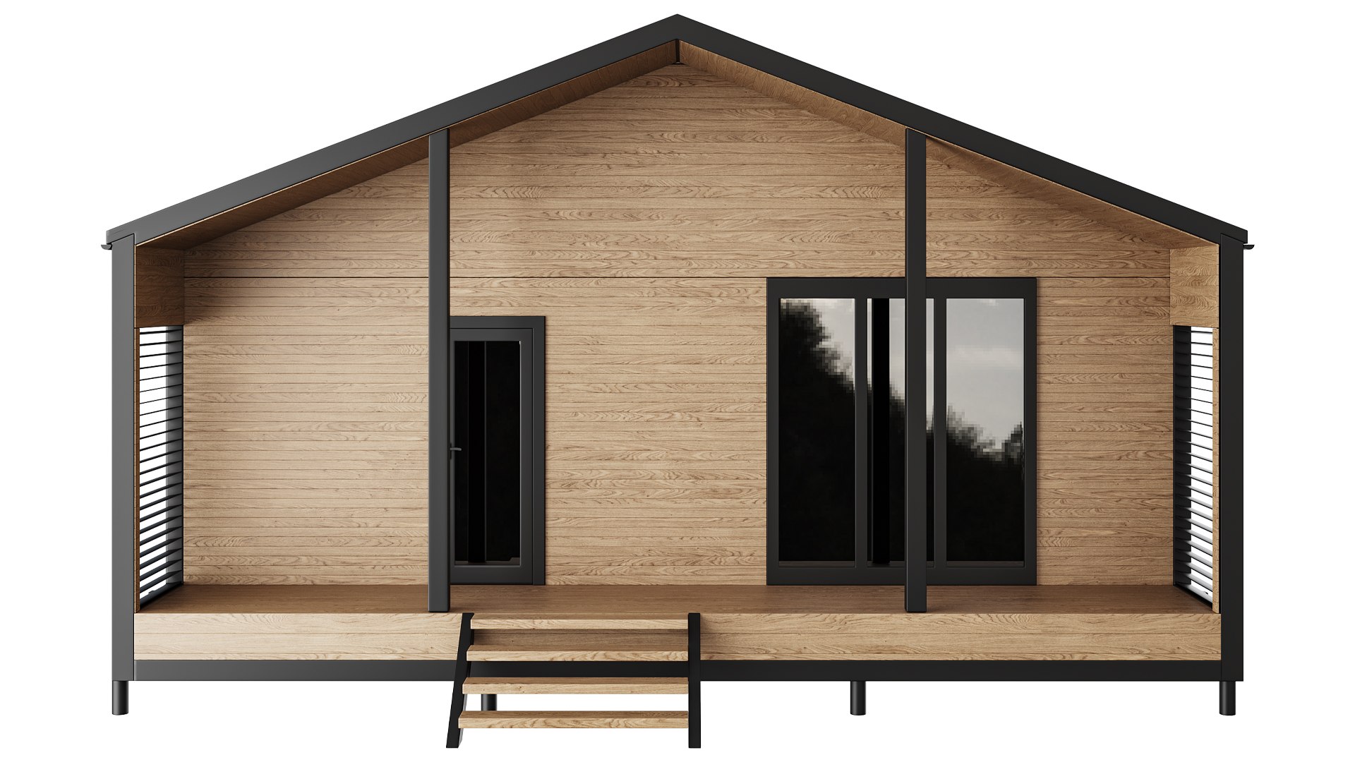 Home Design 1 For Exterior 3D Model - TurboSquid 2370267
