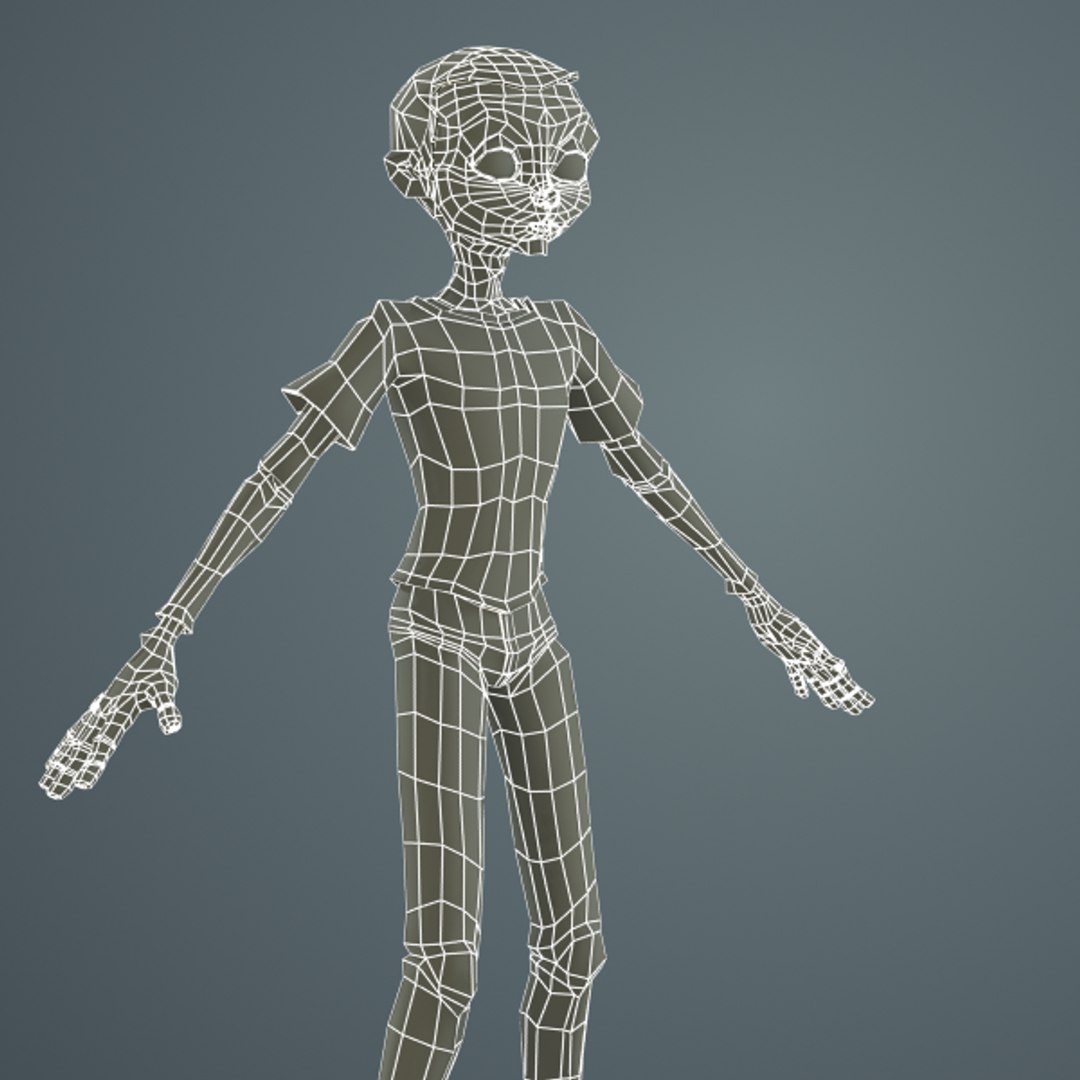 3d Model Of Character Sheldon