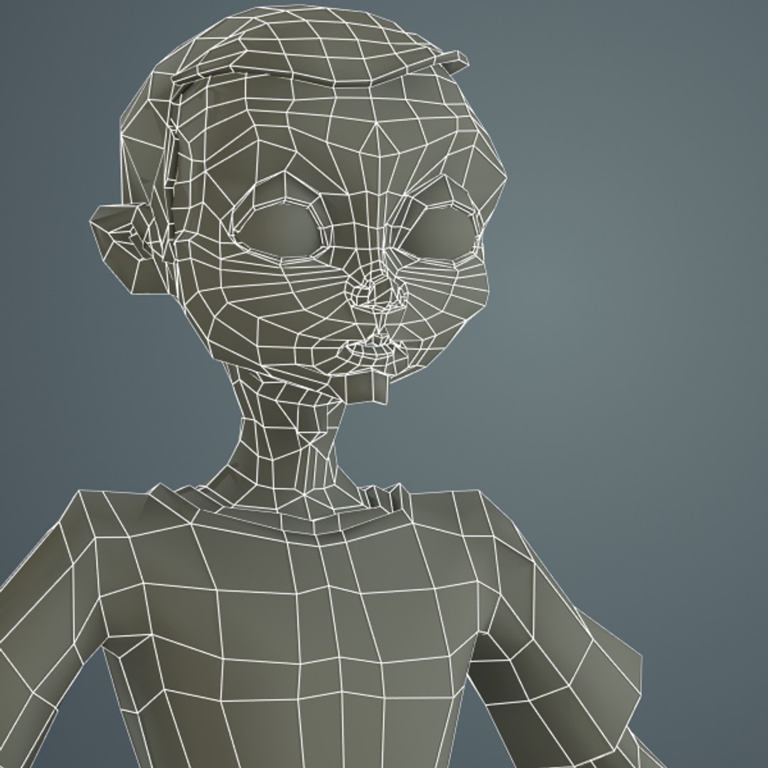 3d Model Of Character Sheldon